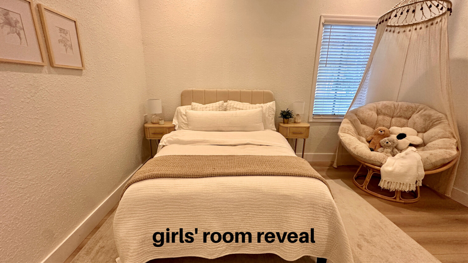 Girls' Room Reveal - Life in Our Corner