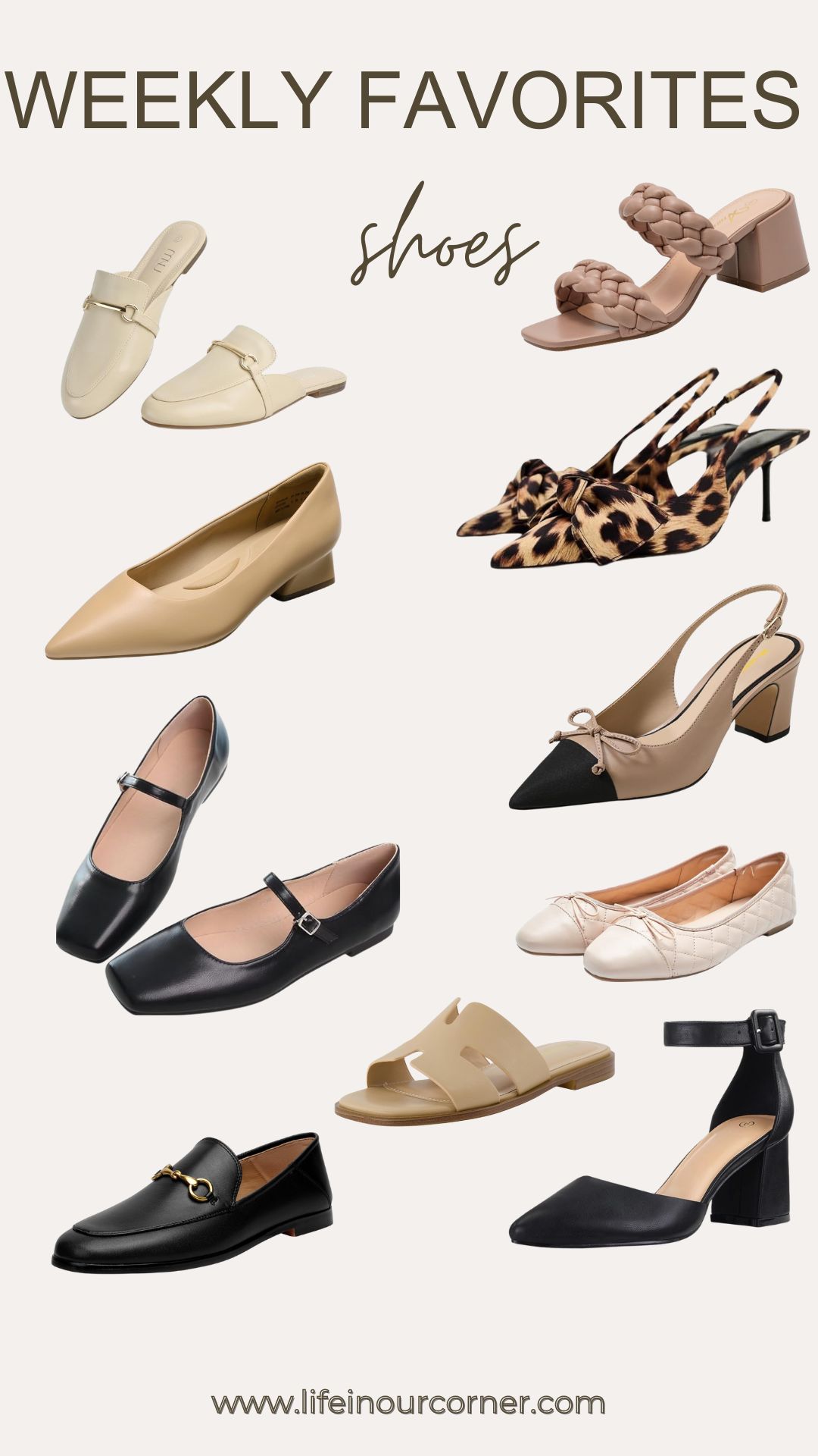 Weekly Favorites - Shoes - Life in Our Corner