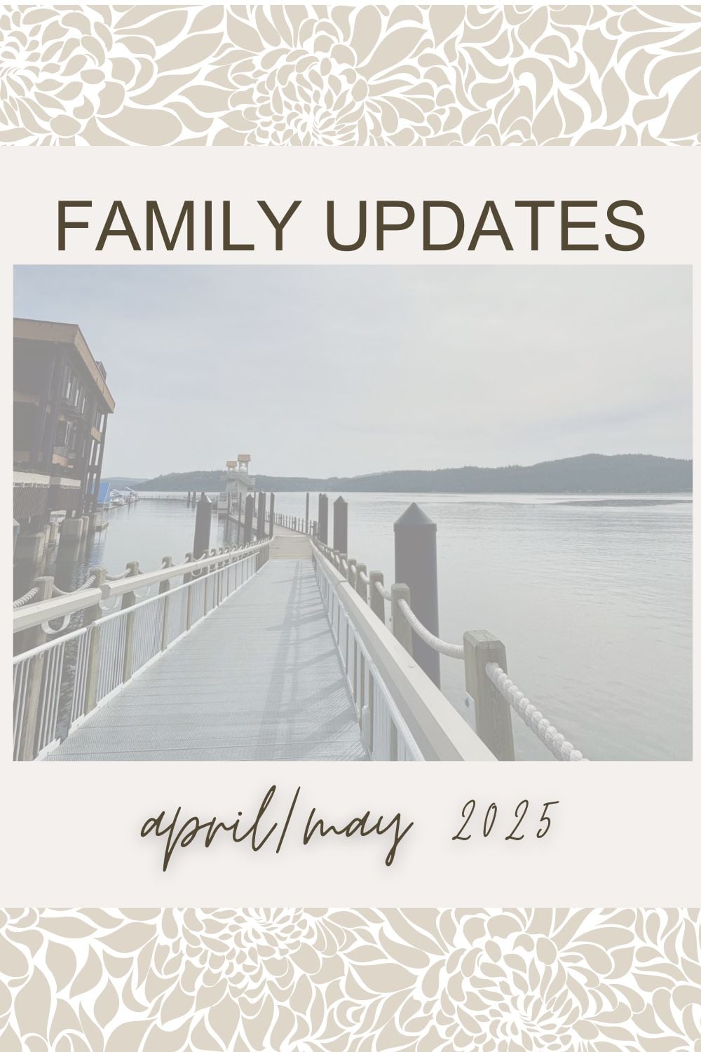 April and May (Update) - Life in Our Corner
